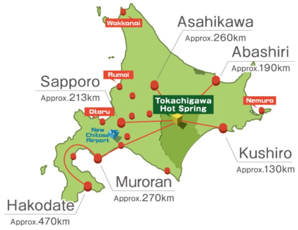 เที่ยวญี่ปุ่น ดอทคอม | tokachi_map | เที่ยวญี่ปุ่น ดอทคอม