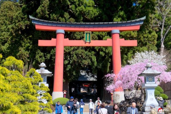 เที่ยวญี่ปุ่น ดอทคอม | Yamanashi: ซุ้มประตูโทริอิแห่งท้องฟ้า Tenku-no ...
